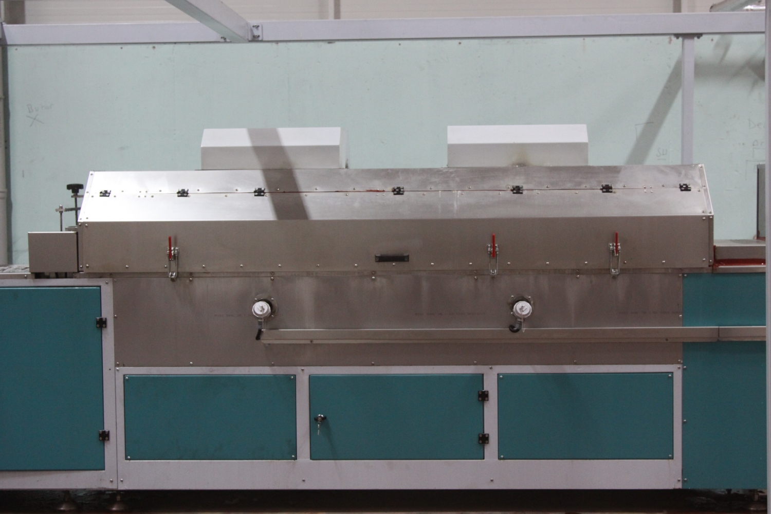 OM - ACRYLIC CARPET YARN HEAT SET MACHINE - Örnek Makine - İplik ...